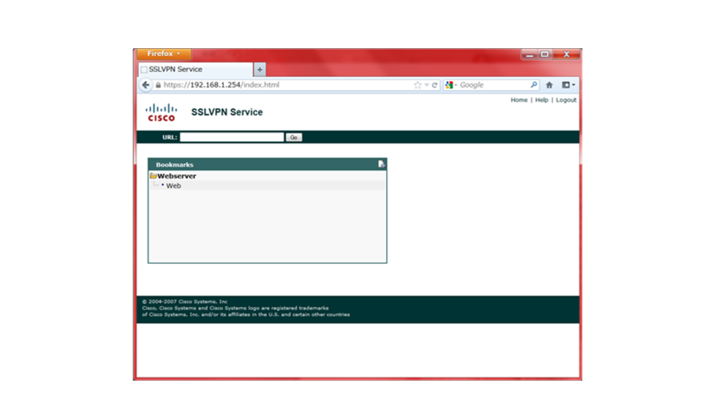 SSL-VPN(クライアントレス)の設定例 (Cisco) | インターネットVPN | ネットワークのおべんきょしませんか？