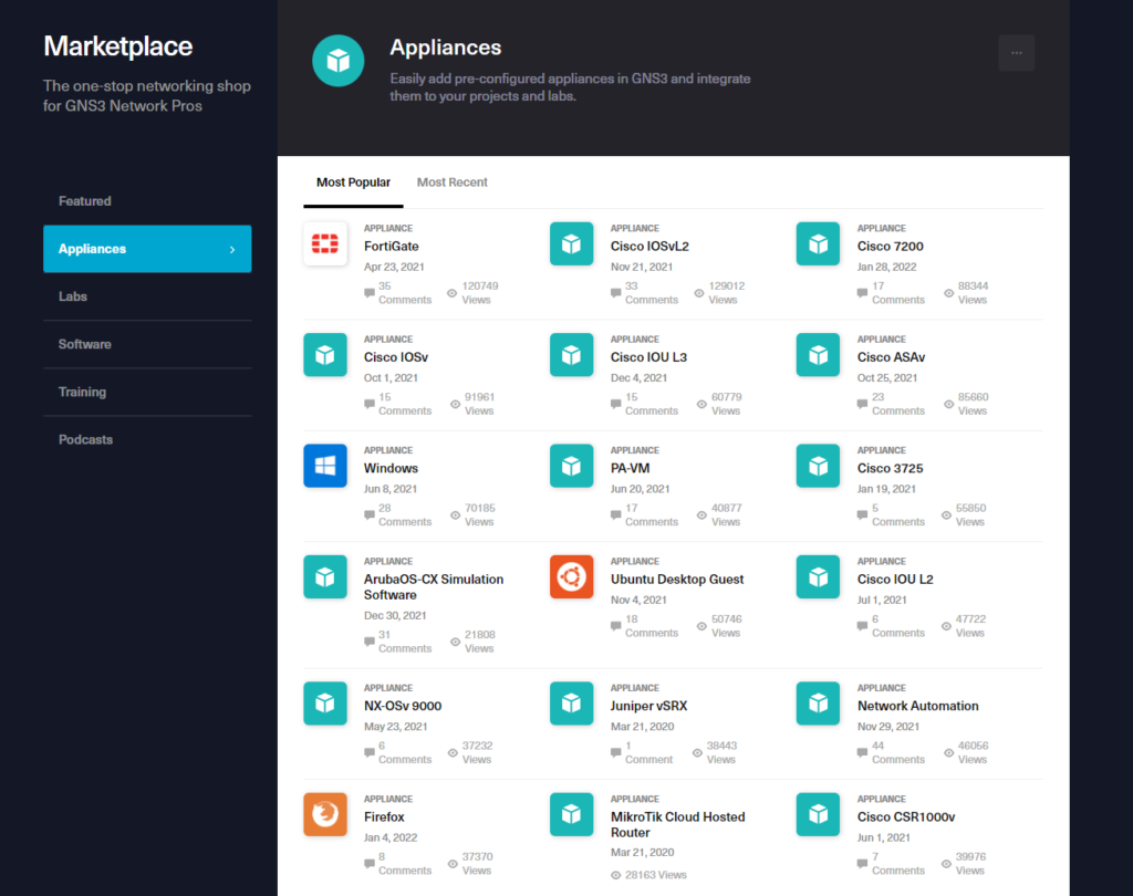 How to Use GNS3 Appliances | How to use GNS3 | N-Study